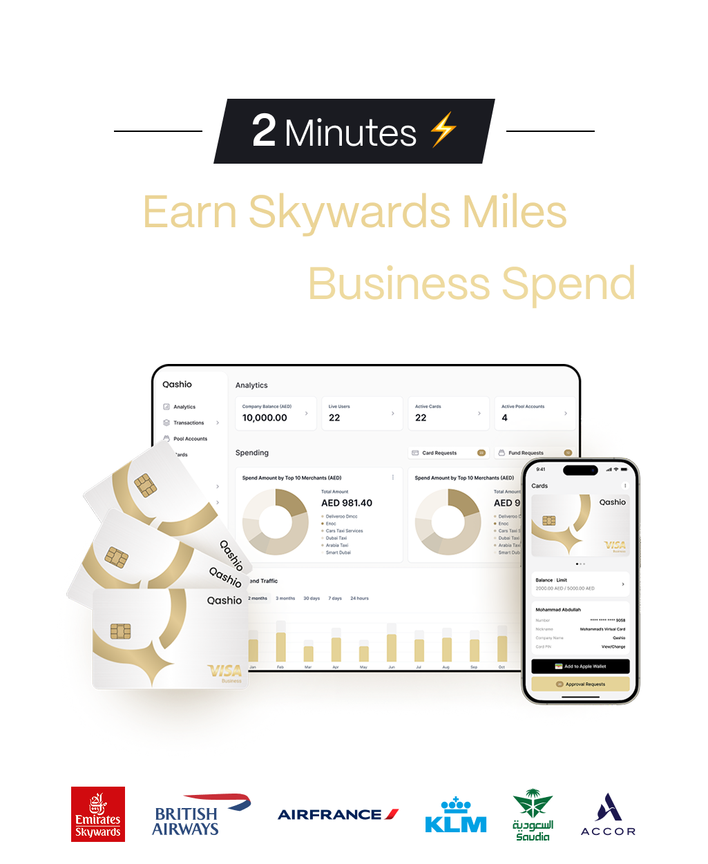 Qashio - Spend Management Solution